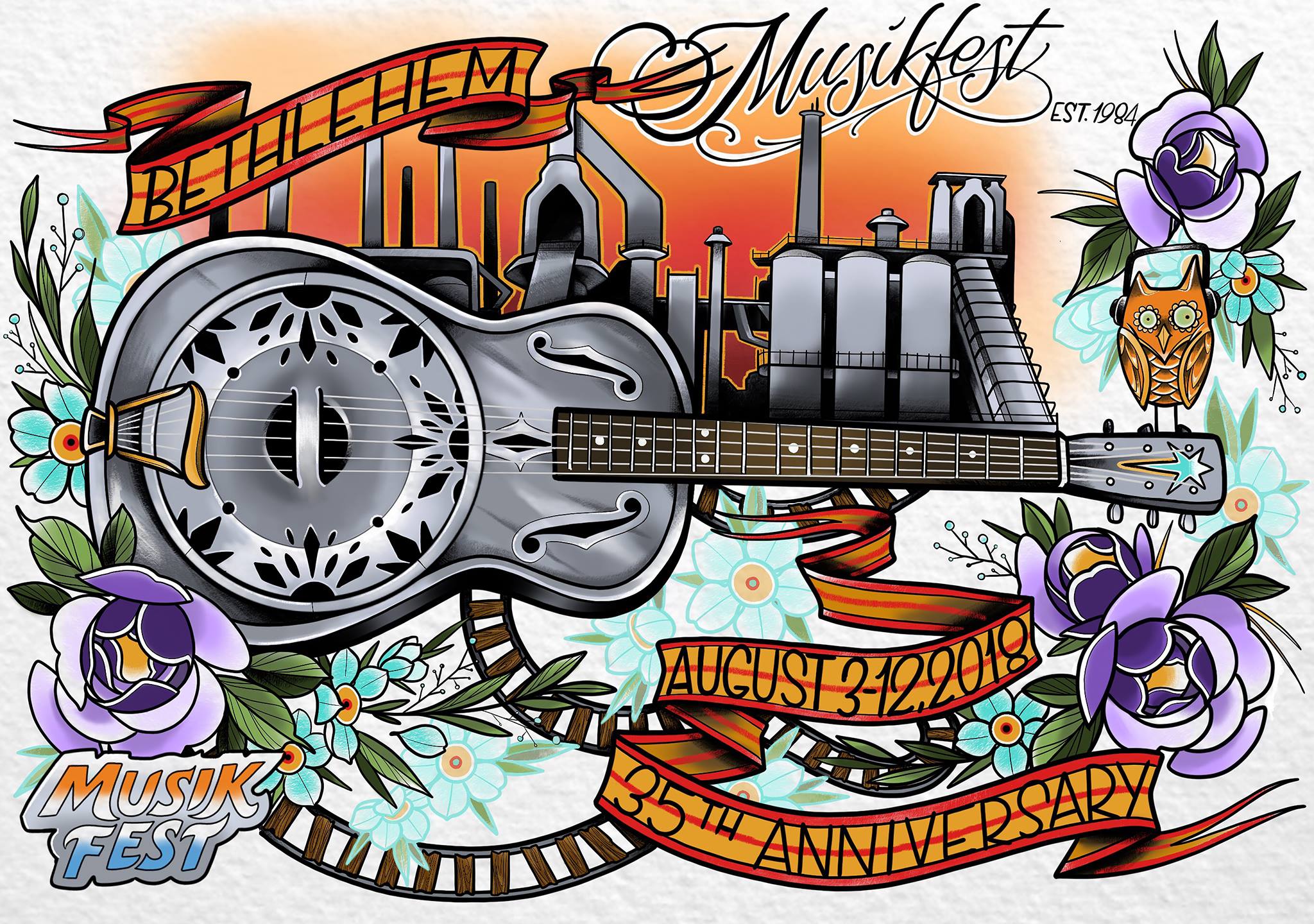 Musikfest: 35th Anniversary Poster Reveal – neostar // media